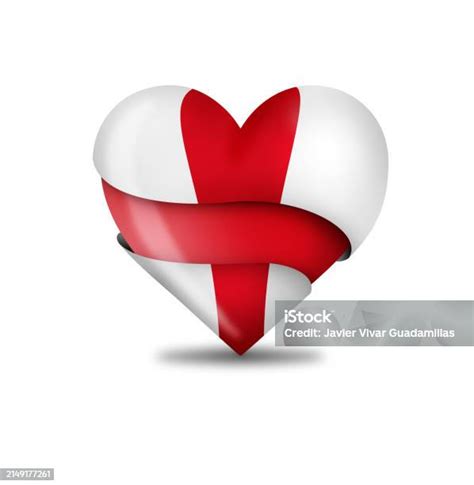 3d로 된 영국 국기가 있는 하트 3차원 형태에 대한 스톡 사진 및 기타 이미지 3차원 형태 교육 국기 Istock