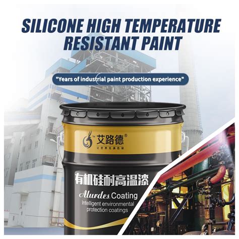 China Silicone Resin Coating 200 Degrees High Heat Resistant Anti