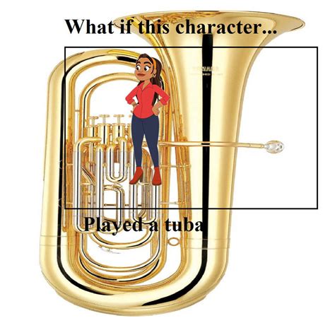What If Lulu Rivera Played A Tuba By Scottyiam On Deviantart