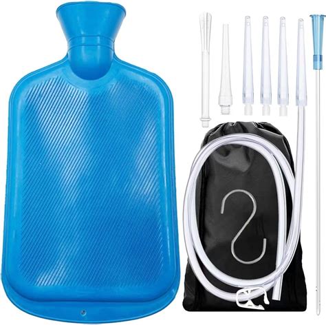Jzcxword Enema Bag Kit For Colon Cleanse 6 3ft Silicone