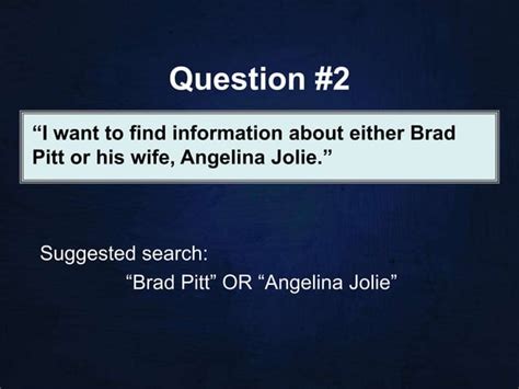 Boolean Searching Ppt