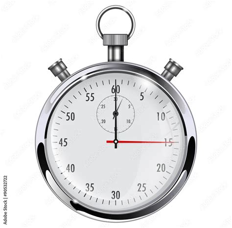 Stopwatch Stock Vector Adobe Stock