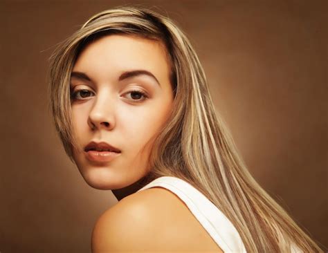 Emociones De Estilo De Vida Y Personas Concepto Retrato De Mujer Joven