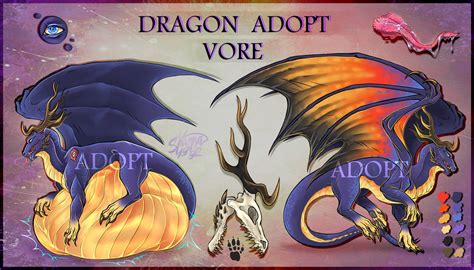 Adoptable Vore Dragon 001 Closed Ab2 By Shanna1992 On Deviantart