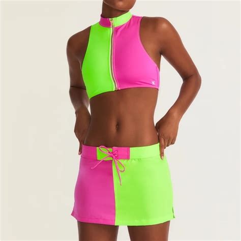 LoveShackFancy X Hurley Swim Loveshackfancy X Hurley Solid Blocked