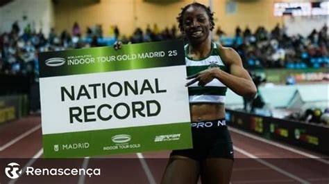 Lorene Bazolo Iguala Recorde Nacional Dos 60m Renascença