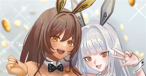 バニーガール 🐰 親の犬光りのイラスト Pixiv