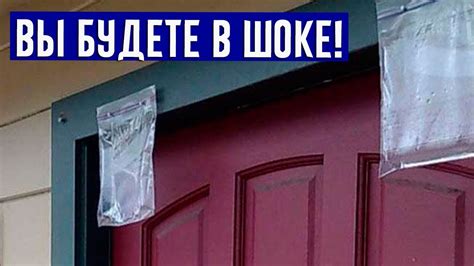 СОСЕДИ ПОСТОЯННО ВЕШАЮТ над дверью мешок с водой! Узнав причину, я тоже ...