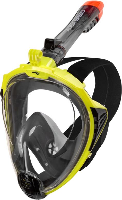 Maska pełnotwarzowa do nurkowania snorkelingu AQUA SPEED Drift L XL