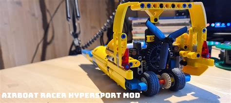 Lego Moc 42074 Airboat Racer By Nequmodiva Rebrickable Build With Lego