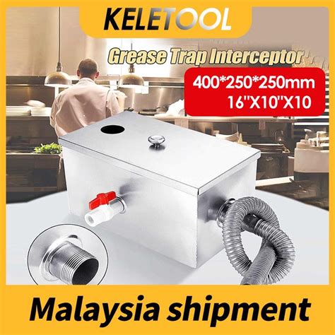 Stainless Steel Oil Water Separator Grease Trap Catering Oil Water