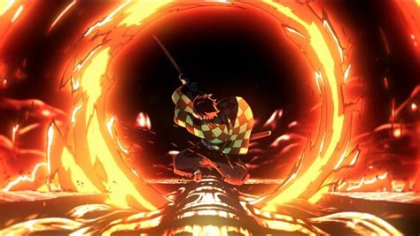 Tanjiro Kamado Hinokami Kagura Clear Blue Sky Handy Hintergrund Hd