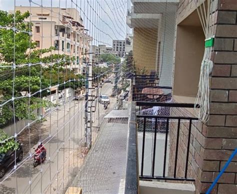 Fall Protection Safety Nets For Construction Building In Sarjapura