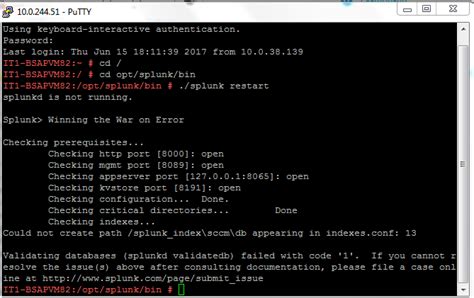 Solved My Splunk Is Not Working And Cannot Restart Splunk Community