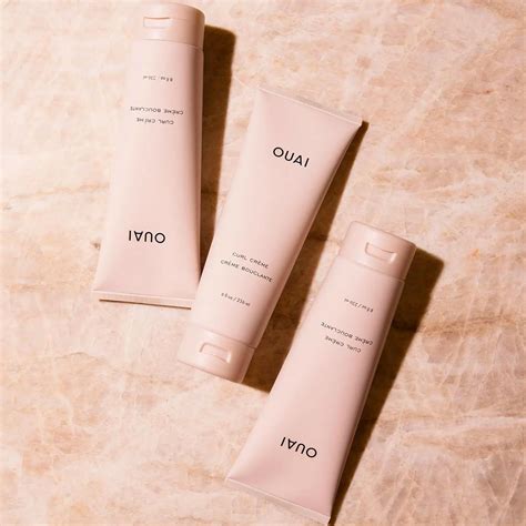 Ouai Curl Cream Hydrating Anti Frizz Curl Enhancer Babassu And