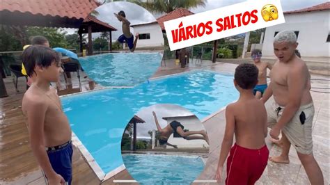 Brincando Na Piscina Com Meus Primos 27122024 Youtube