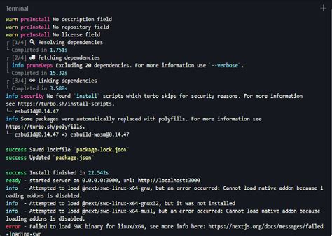 Error Failed To Load Swc Binary For Linuxx64 In Every Nextjs