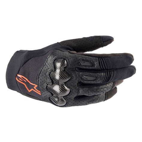 Alpinestars Megawatt Gloves Black Red Fluo Motostorm En