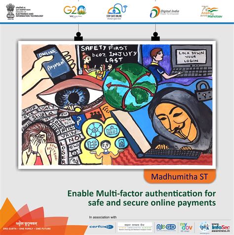 Staysafeonline Cyberhygiene Painting Enable Multi Factor