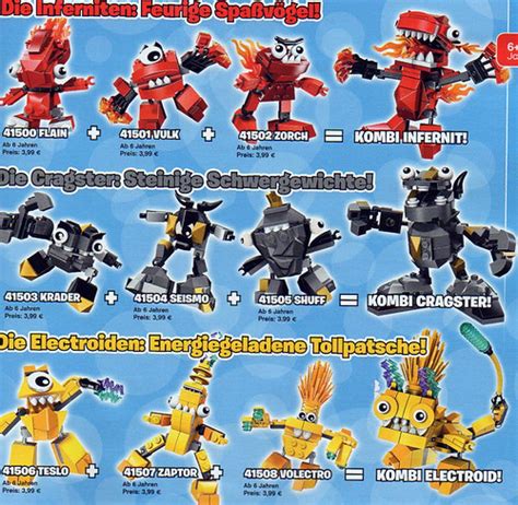 Lego Mixels Sets Revealed
