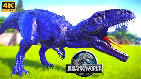 Blue Giganotosaurus Vs All Carnivores Part 2 Dinosaur Fights Jurassic