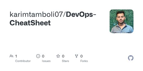 Github Karimtamboli07devops Cheatsheet