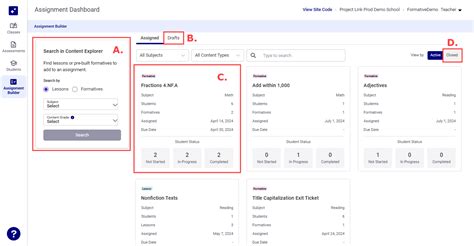 Understanding The Assignment Builder In Imagine Mypath Imagine