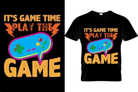 Its Game Timet Shirt Design Graphic By Masud Alom Pt · Creative Fabrica