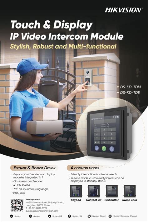 Hikvision On Linkedin Videointercom