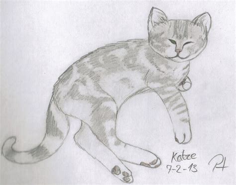 Lying Cat Drawing By Kikojonka On Deviantart