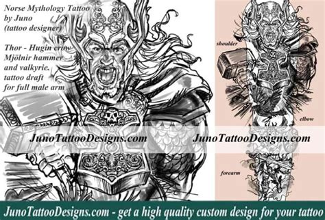 Norse Mythology Valkyrie Tattoo