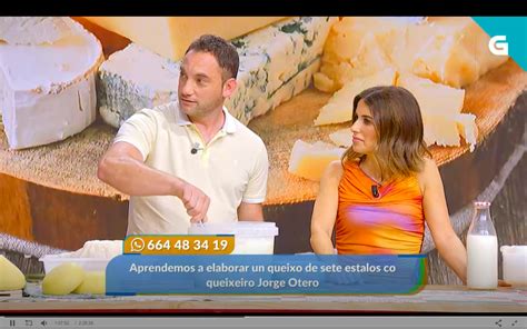 Farelo en Quen anda aí de TVG Lácteos Farelo Noticias