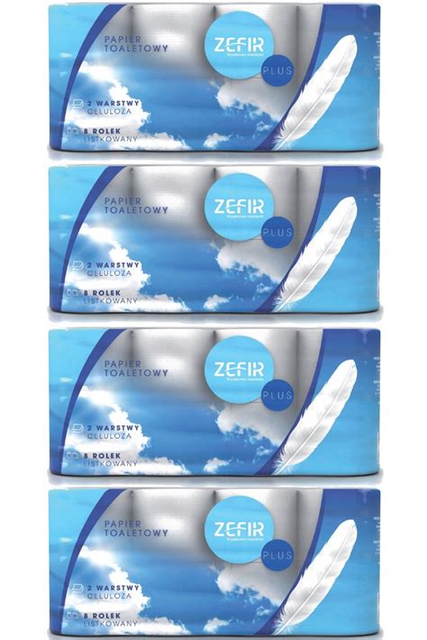 Papier Toaletowy Zefir Plus Warstwy X Szt Oficjalne Archiwum Allegro