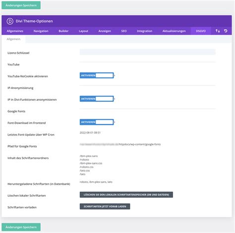 Divi Dsgvo Google Fonts By Bajorat Media
