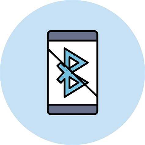 Bluetooth Disabled Vector Icon Vector Art At Vecteezy