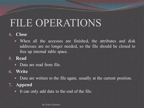 File System Ppt
