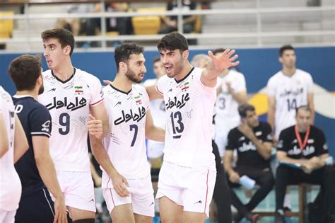 والیبال جوانان قهرمانی آسیا راهیابی پسران ایران به نیمه نهایی عربستان