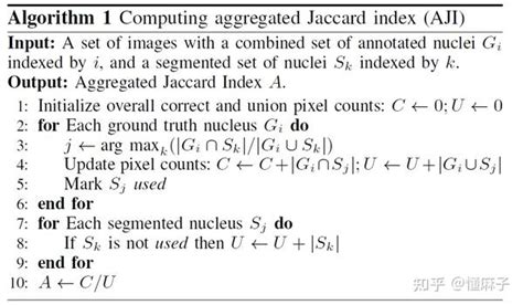 计算病理学——图像分割的评价指标梳理 知乎