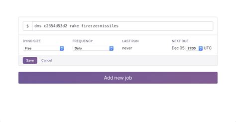 Monitoring Heroku Scheduler • Dead Mans Snitch — A Dead Simple Cron