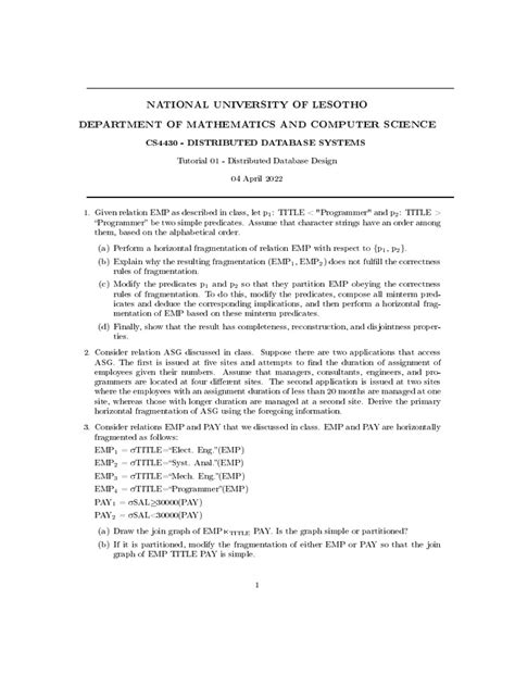 Cs4430 Tutorial 01 1 Pdf Mathematical Logic Computer Science