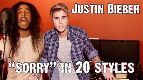 Justin Biebers Låt Sorry I 20 Olika Stilar Heja Nickelback Tjock
