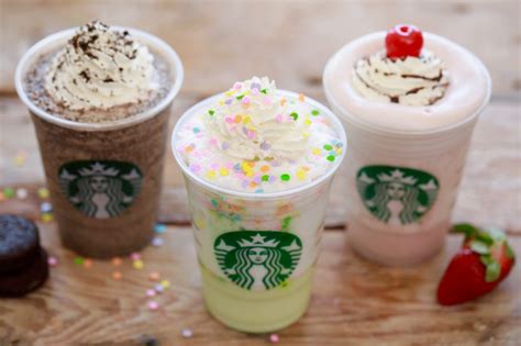 Starbucks Birthday Cake Frappuccino Starbucks Secret Menu