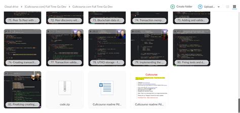 Full Time Go Dev Cultcourse