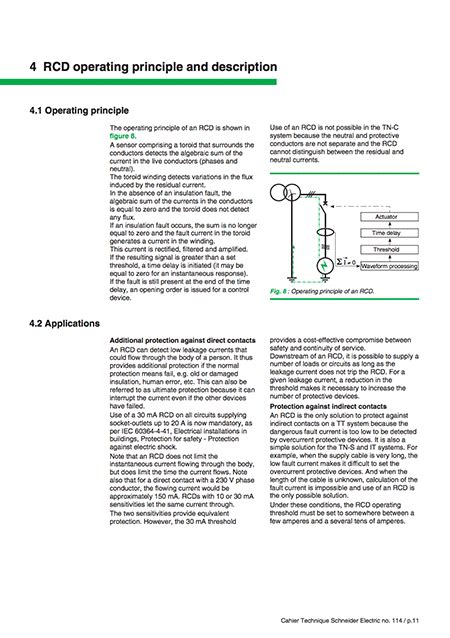 Residual Current Devices Rcds In Low Voltage Systems Eep