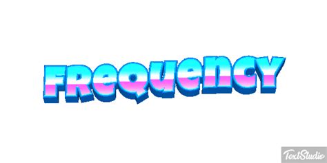 Frequency Word Animated  Logo Designs