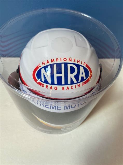 New Nhra Mini Vintage Collectible Racing Helmet Extreme Motorsports