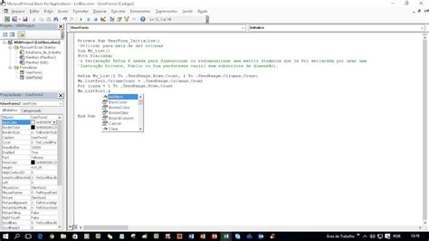 Listbox Preencher Mais De 10 Colunas Tutorial 2 Youtube
