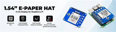 1 54inch e ink display module 1 54” e paper hat oz robotics