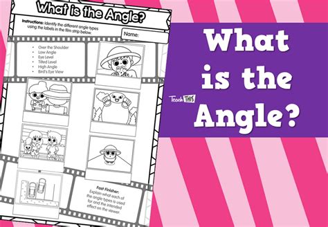 What Is The Angle Teacher Resources And Classroom Games Teach This