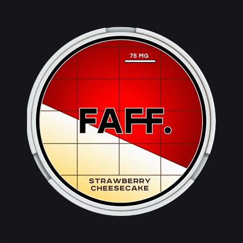 Купить снюс Faff Strawberry Cheesecake Shiza Shop